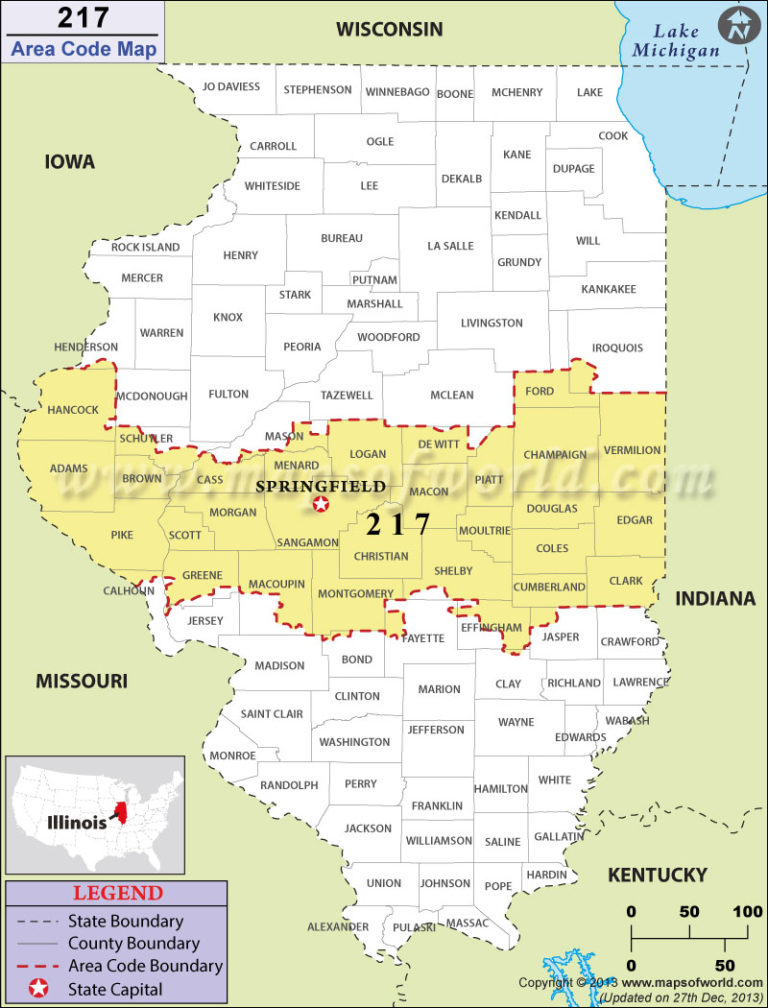 New 447 Area Code To Overlay 217 Area Code Beginning In 2021 WLDS